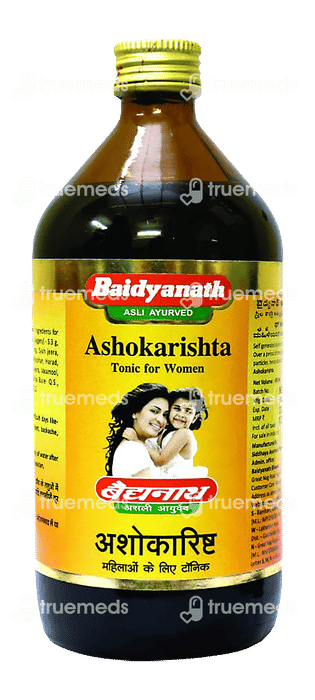 Baidyanath Ashokarishta Syrup 680 Ml - Uses, Side Effects, Dosage ...