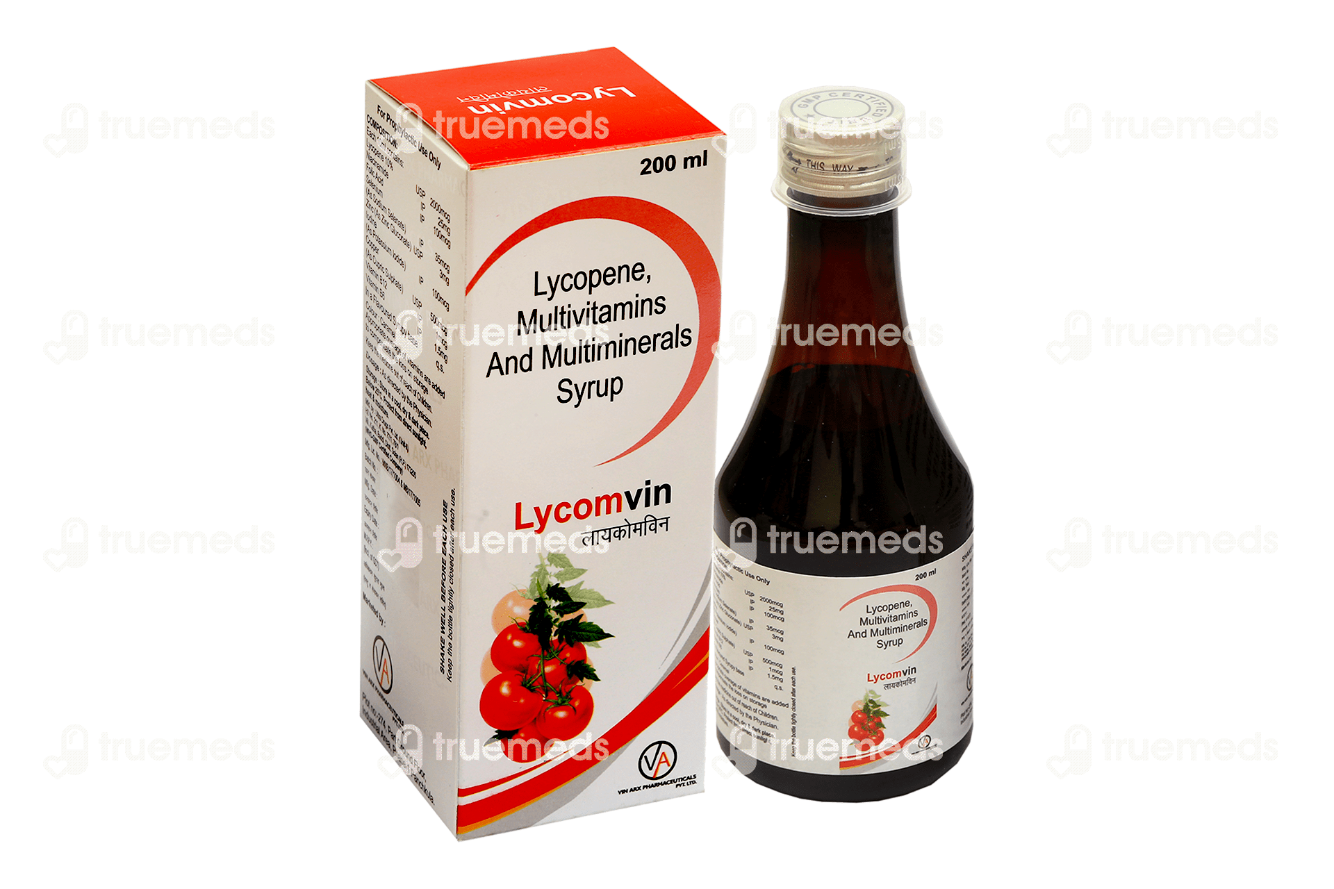Lycomvin Syrup 200 Ml - Uses, Side Effects, Dosage, Price | Truemeds