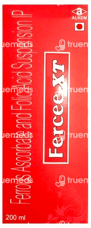 Fercee Xt 200 Ml Suspension - Uses, Side Effects, Dosage, Price | Truemeds