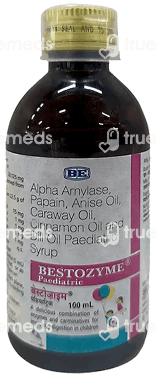 Bestozyme Paediatric Syrup 100 Ml - Uses, Side Effects, Dosage, Price ...