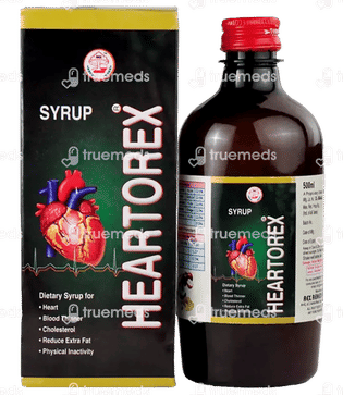 Rex Heartorex Syrup 500 Ml - Uses, Side Effects, Dosage, Price | Truemeds