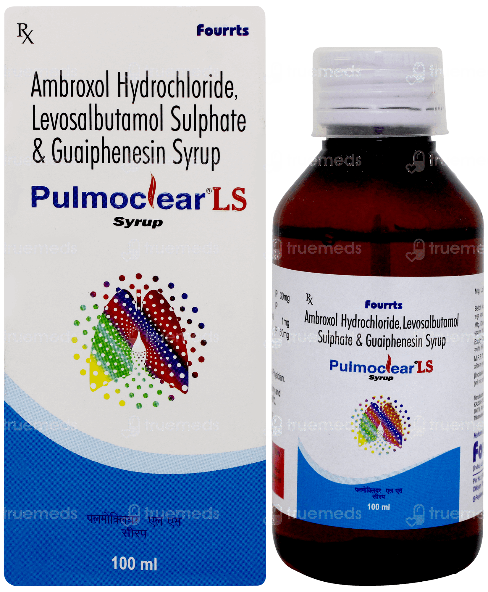 Pulmoclear Ls Syrup 100ml: Uses, Side Effects, Price & Substitutes
