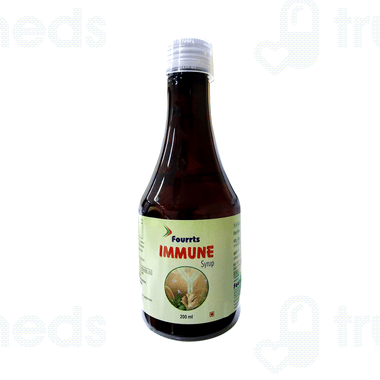 Fourrts Immune Syrup 200 Ml - Uses, Side Effects, Dosage, Price | Truemeds