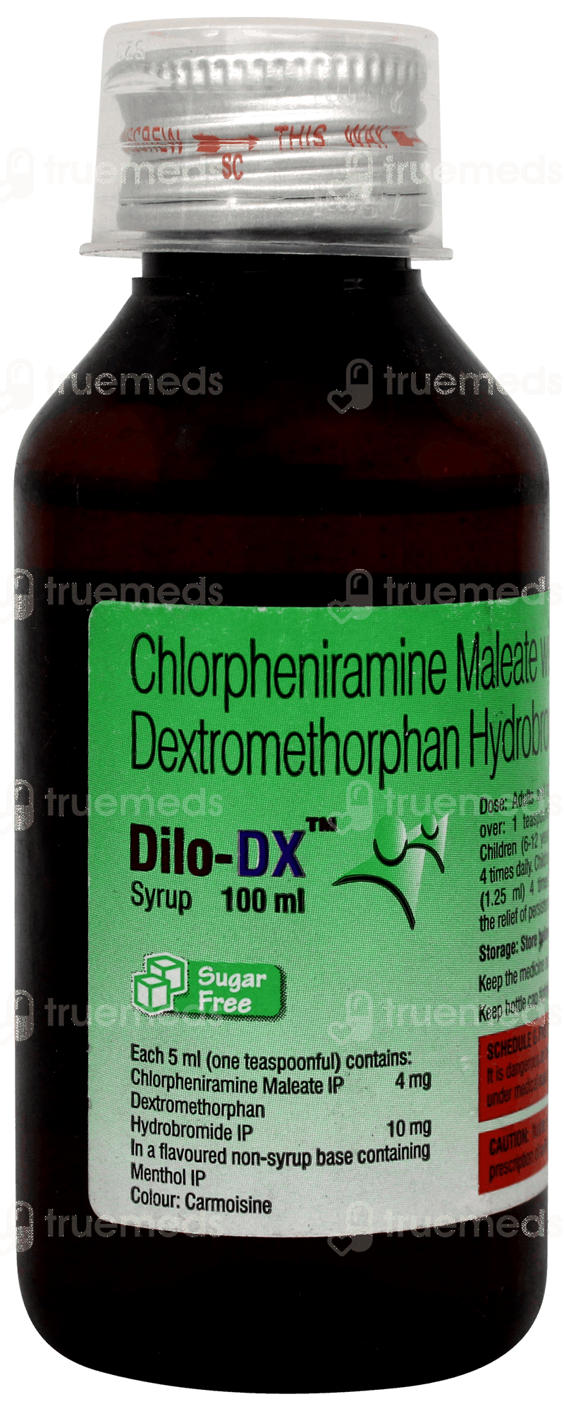 Dilo Dx Sugar Free Syrup 100 Ml - Uses, Side Effects, Dosage, Price ...