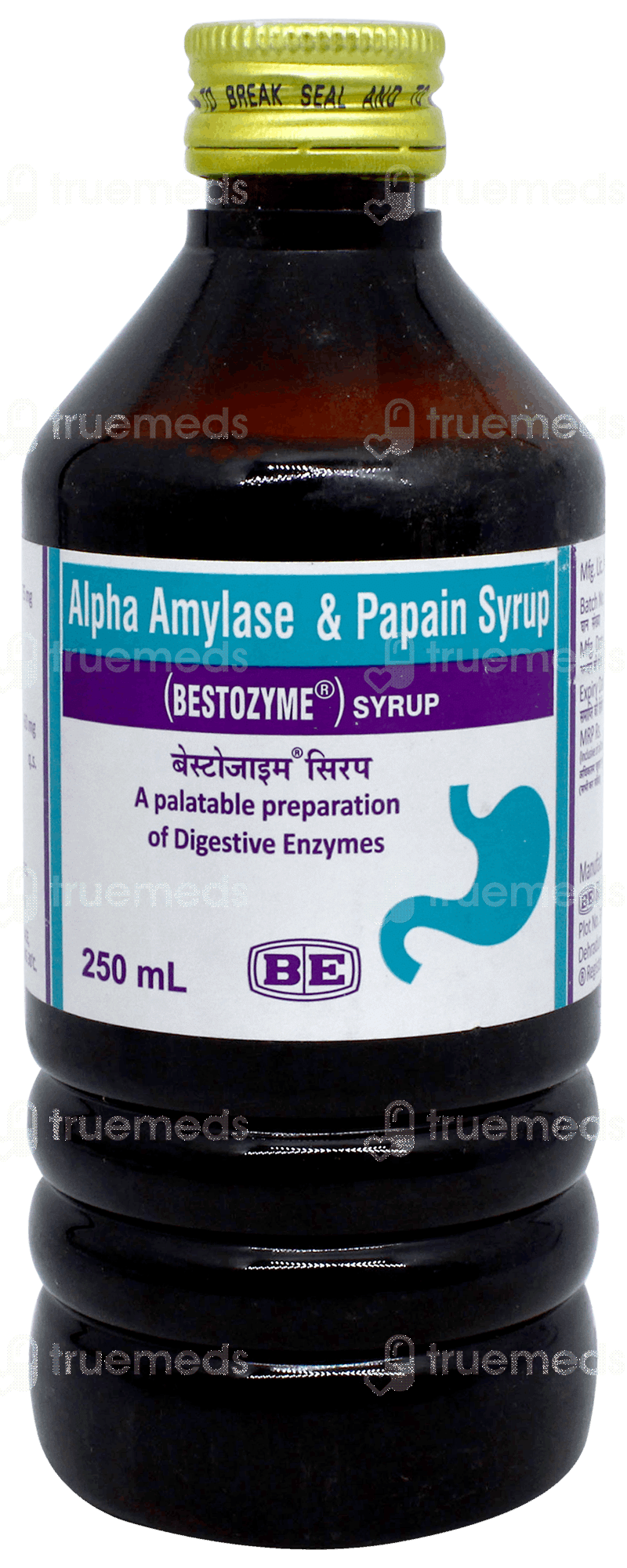 Bestozyme Syrup 250 Ml - Uses, Side Effects, Dosage, Price | Truemeds
