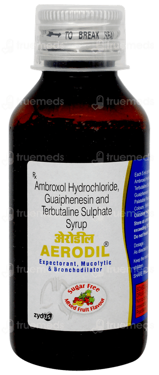 Aerodil Sugar Free Mixed Fruit Syrup 100 Ml - Uses, Side Effects ...