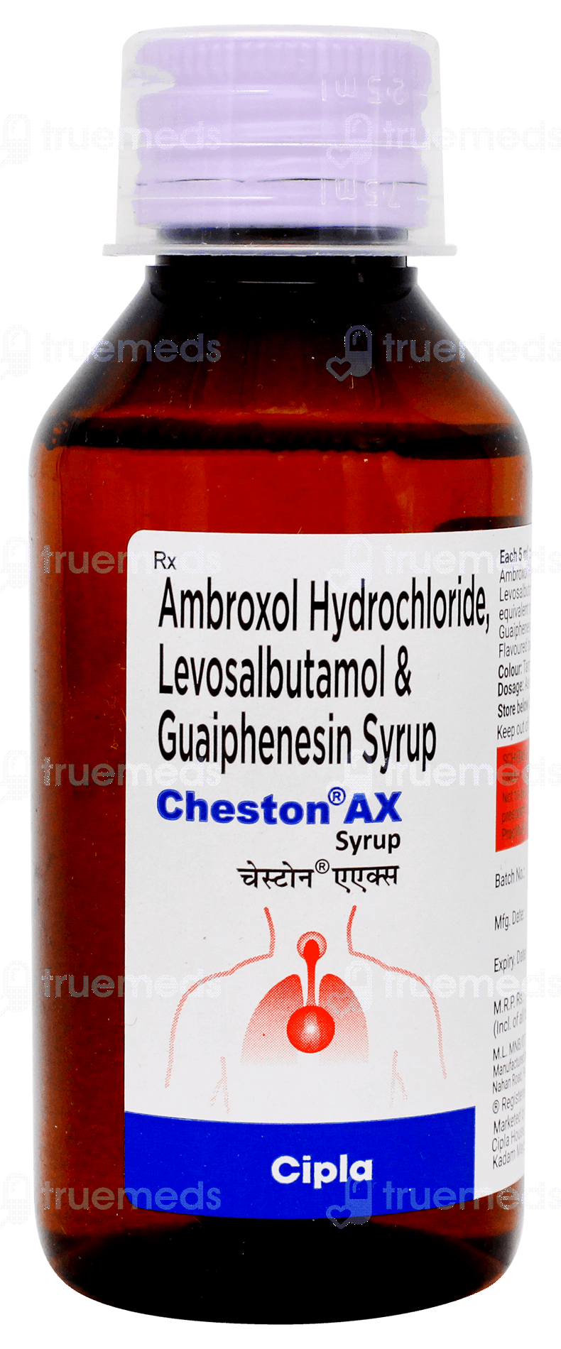 Cheston Ax Syrup 100ml - Uses, Side Effects, Dosage, Price | Truemeds