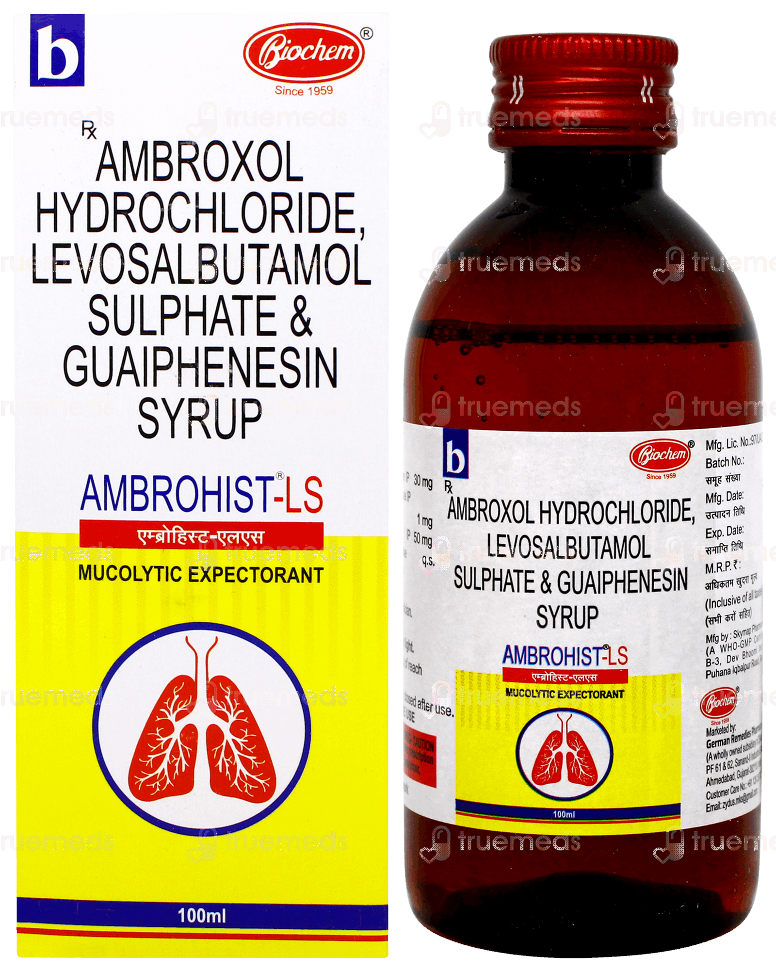 Ambrohist Ls Syrup 100ml: Uses, Side Effects, Price & Substitutes