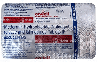 Accuglim M2 Tablet: Uses, Side Effects, Price & Substitutes