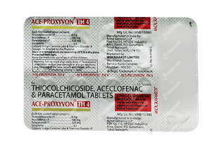 Ace Proxyvon Th 4100325 Mg Tablet 10 - Uses, Side Effects, Dosage ...