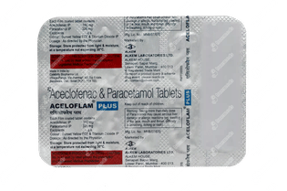 Aceloflam Plus Tablet: Uses, Side Effects, Price & Substitutes