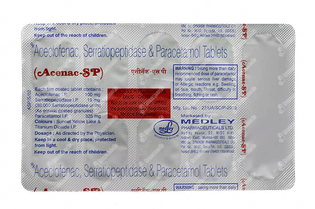 Acenac Sp Tablet: Uses, Side Effects, Price & Substitutes
