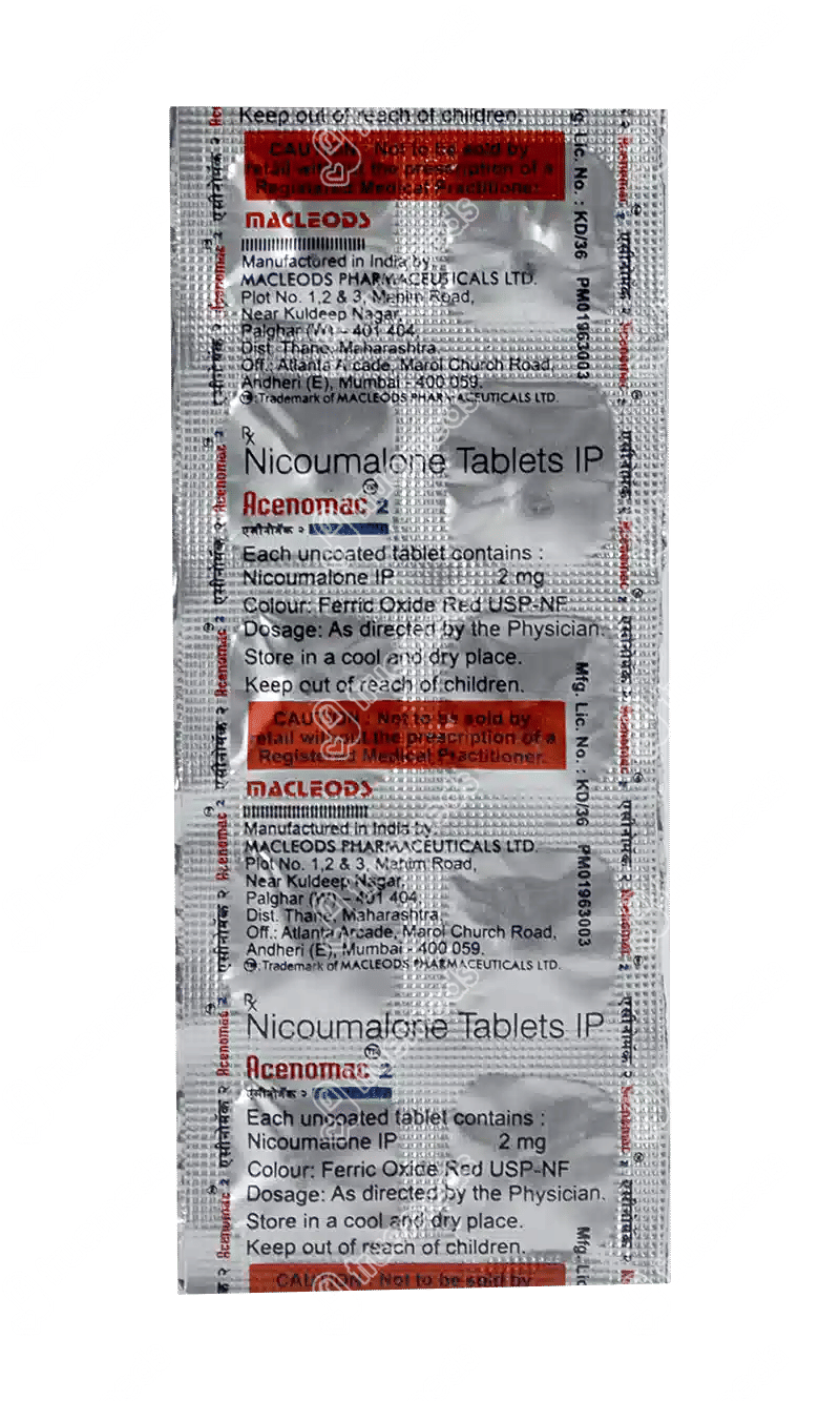 Acenomac 2 MG | Order Acenomac 2 MG Tablet Online at Truemeds