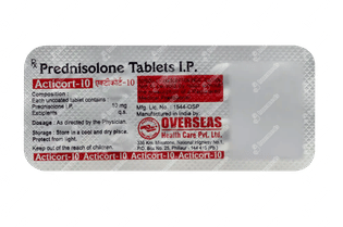 Acticort 10 MG | Order Acticort 10 MG Tablet Online at Truemeds