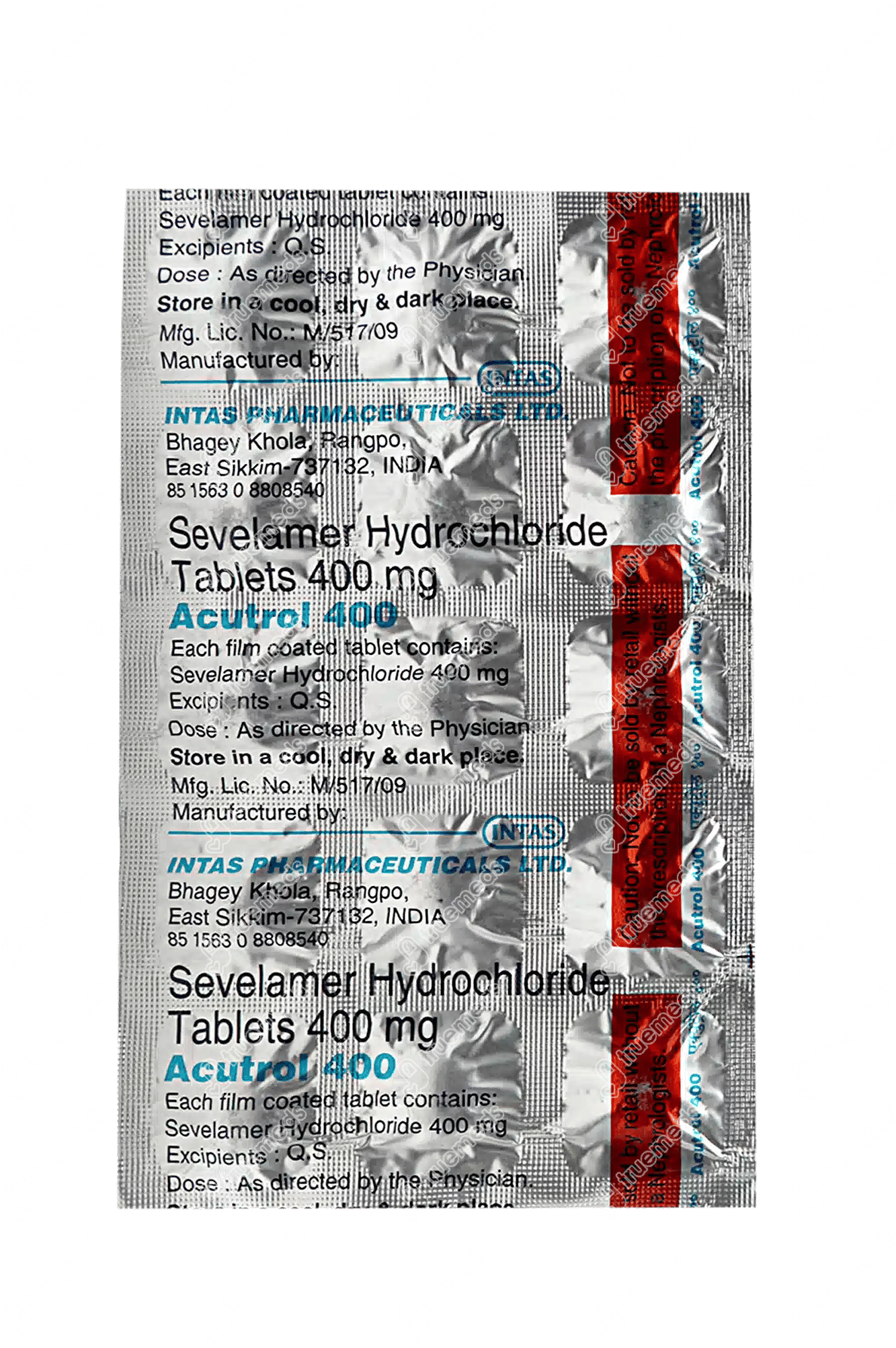 Acutrol 400 MG | Order Acutrol 400 MG Tablet Online at Truemeds