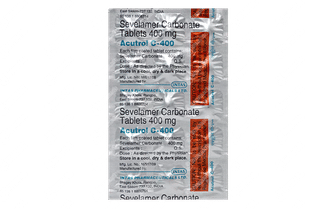 Acutrol C 400 Mg Tablet 15 - Uses, Side Effects, Dosage, Price | Truemeds