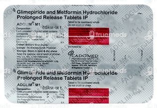 Adglim M1 Tablet: Uses, Side Effects, Price & Substitutes