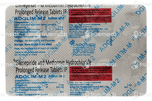 Adglim M2 Tablet: Uses, Side Effects, Price & Substitutes