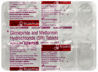 Adglim M2 Forte Tablet: Uses, Side Effects, Price & Substitutes