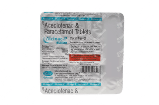 Alcinac P 100/325 MG | Order Alcinac P 100/325 MG Tablet Online at Truemeds