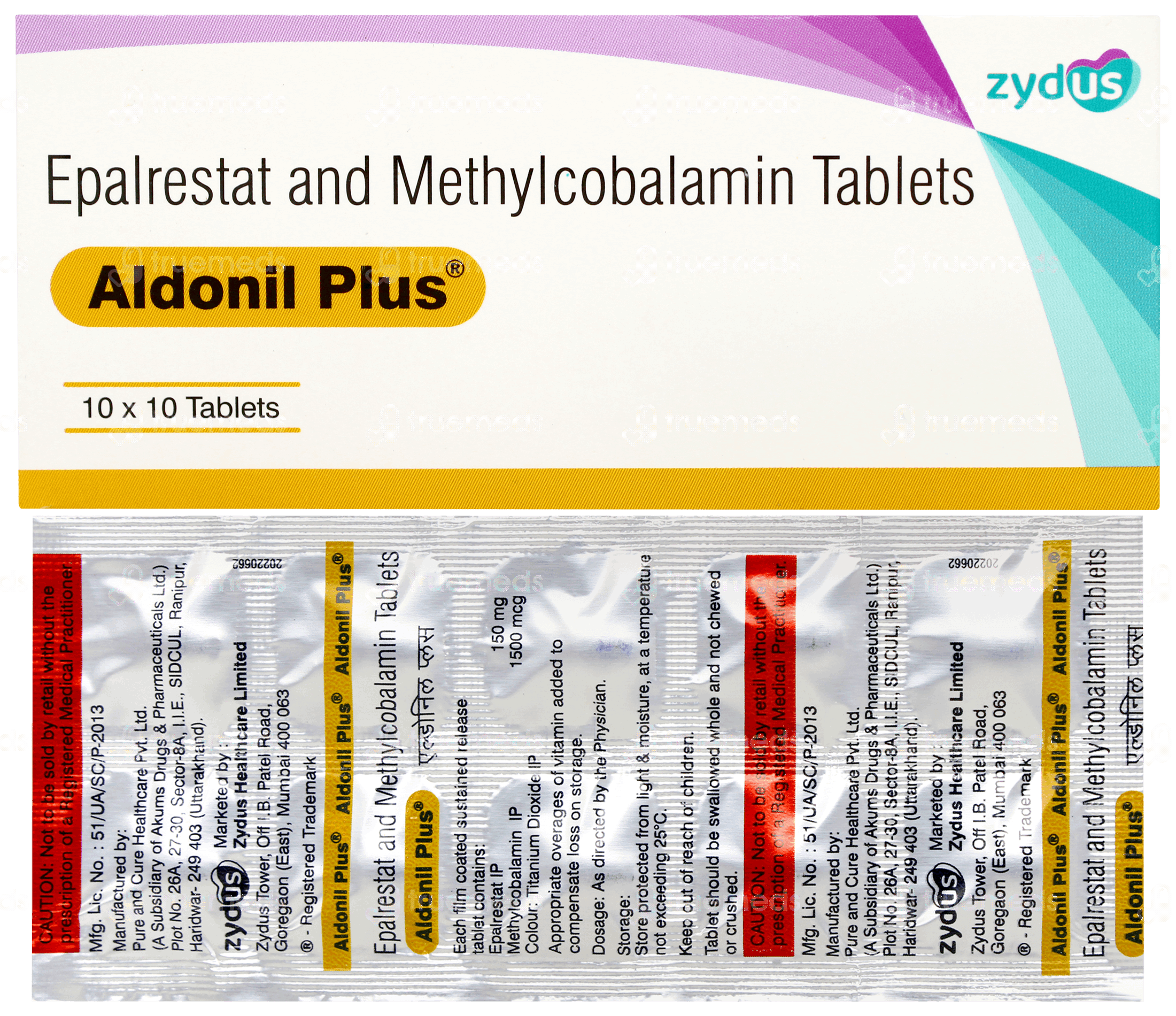 Aldonil Plus 150 Mg1500mcg Tablet 10 - Uses, Side Effects, Dosage ...