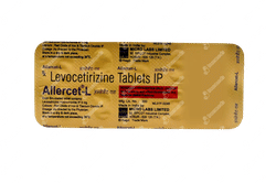 Allercet L 5 MG Tablet 10 - Uses, Side Effects, Dosage, Price | Truemeds