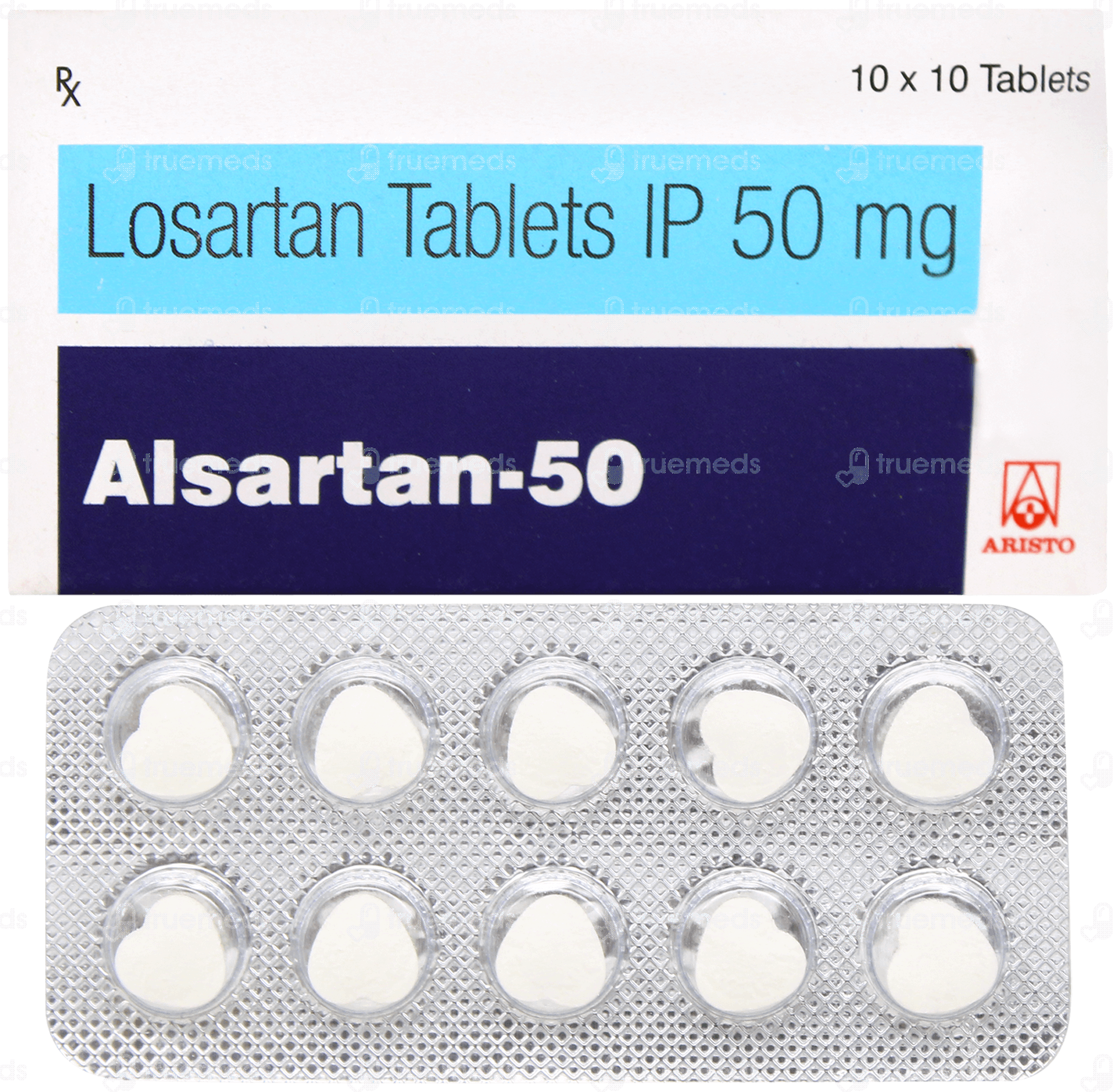 Alsartan 50 Tablet 10: Uses, Side Effects, Price & Substitutes