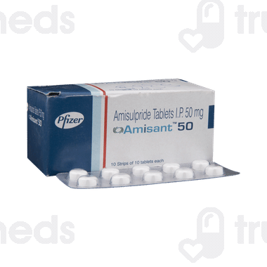 Amisant 50 Mg Tablet 10 - Uses, Side Effects, Dosage, Price | Truemeds