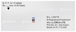 Amlip At 50/5 MG 10 | Order Amlip At 50/5 MG Tablet 10 Online at Truemeds