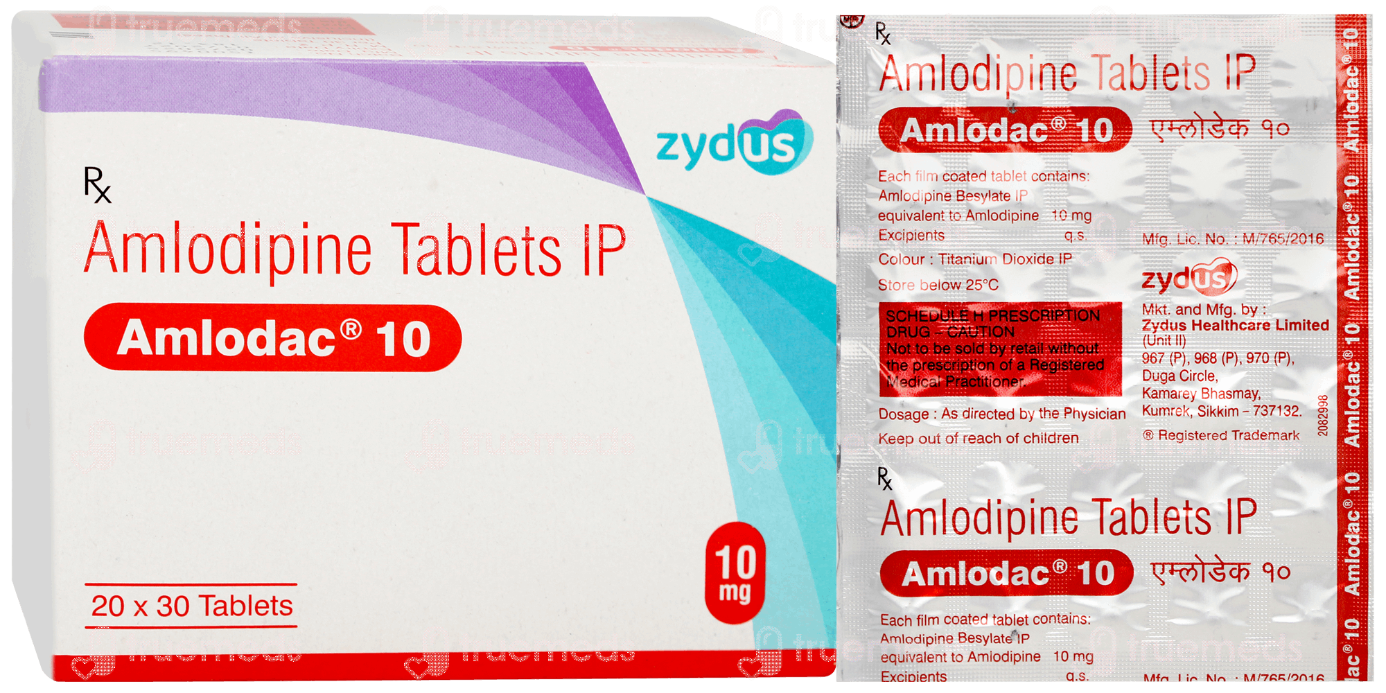 Amlodac 10 Tablet: Uses, Side Effects, Price & Substitutes