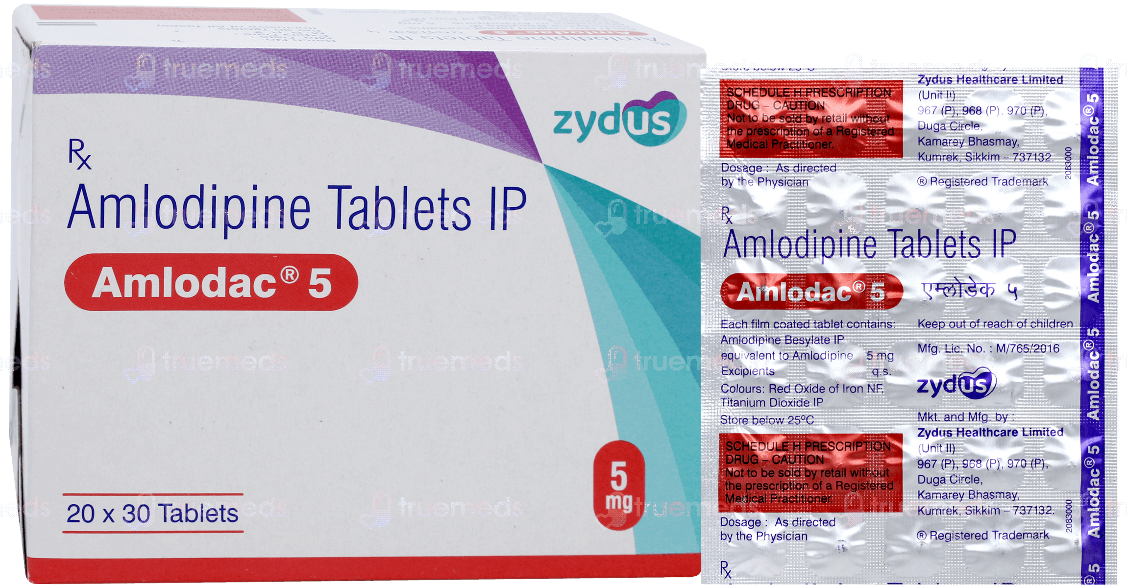 Amlodac 5 Tablet: Uses, Side Effects, Price & Substitutes