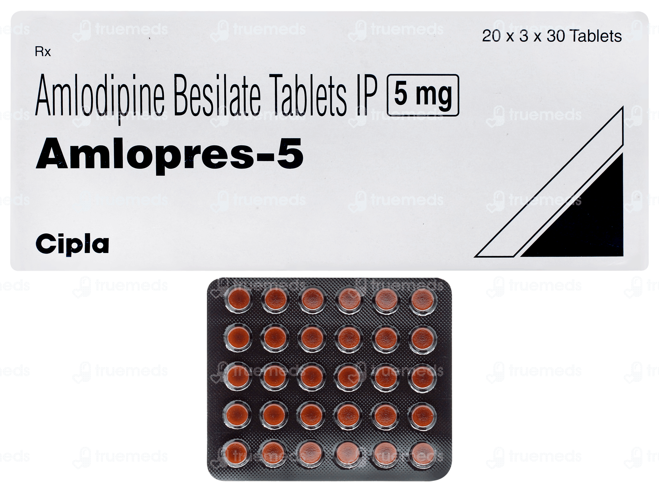 Amlopres 5 Tablet 30: Uses, Side Effects, Price & Substitutes