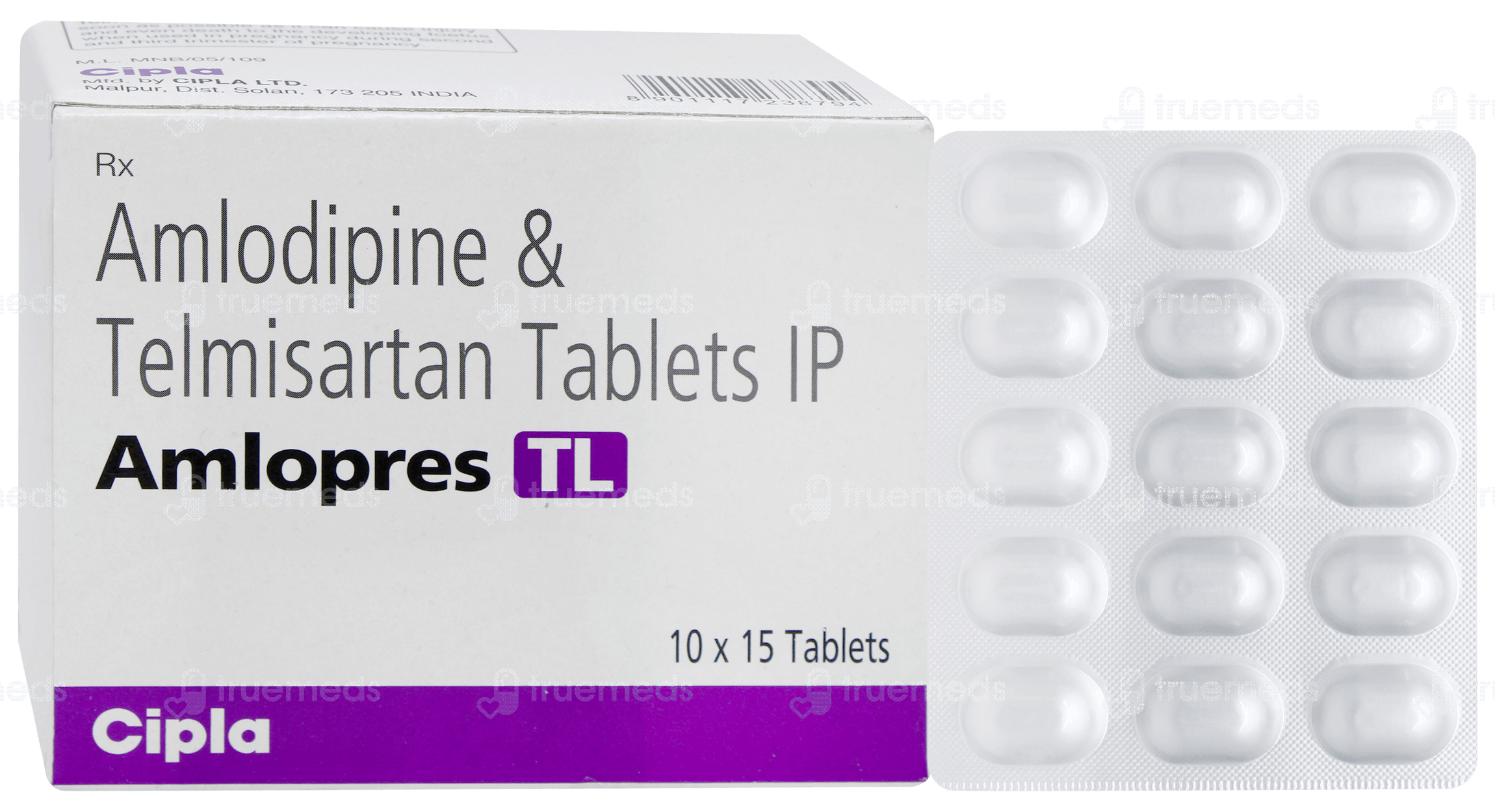 Amlopres Tl Tablet 15: Uses, Side Effects, Price & Substitutes