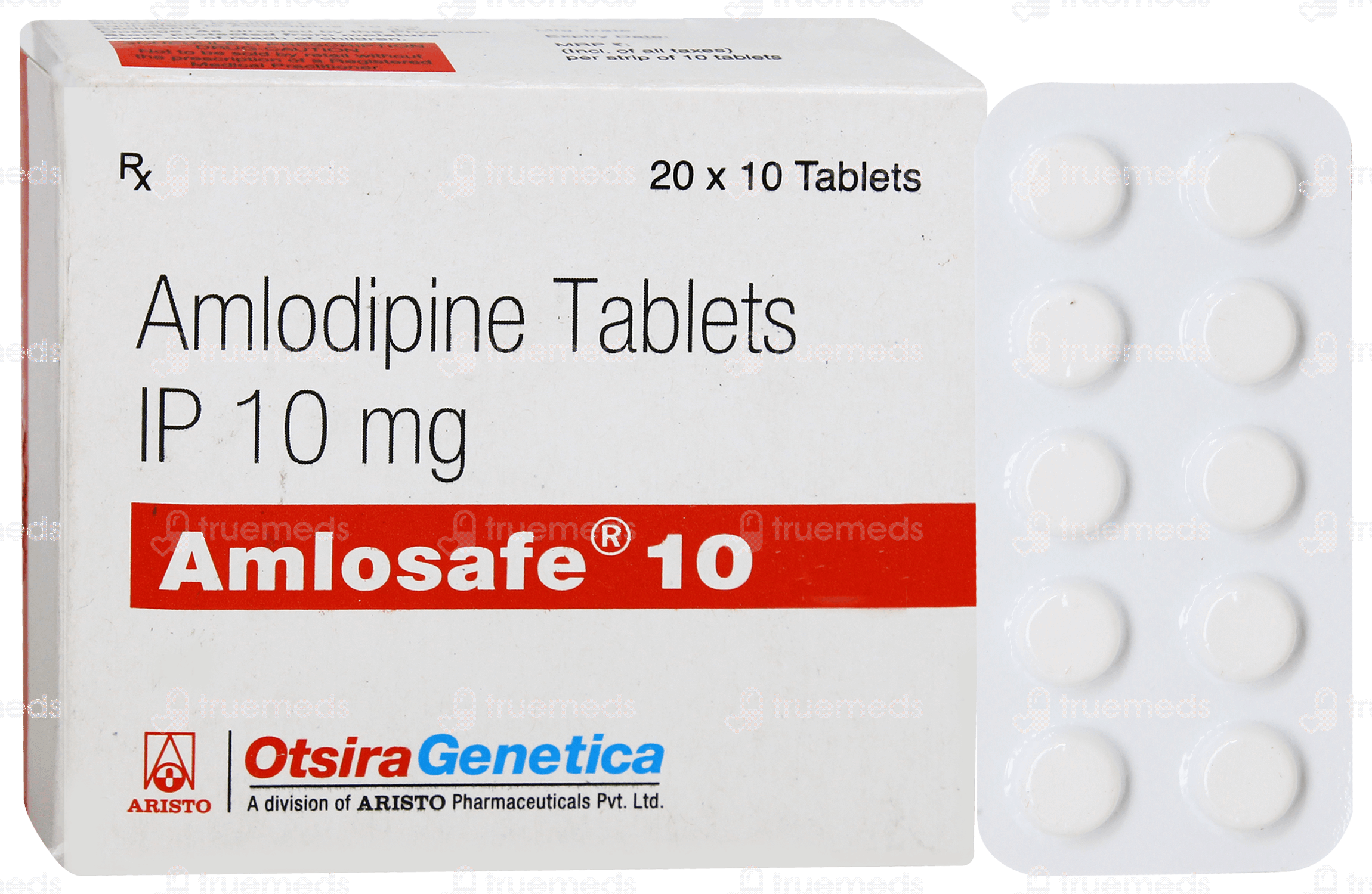 Amlosafe 10 Tablet 10: Uses, Side Effects, Price & Substitutes