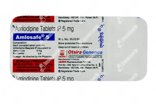 Amlosafe 5 MG 10 | Order Amlosafe 5 MG Tablet 10 Online at Truemeds