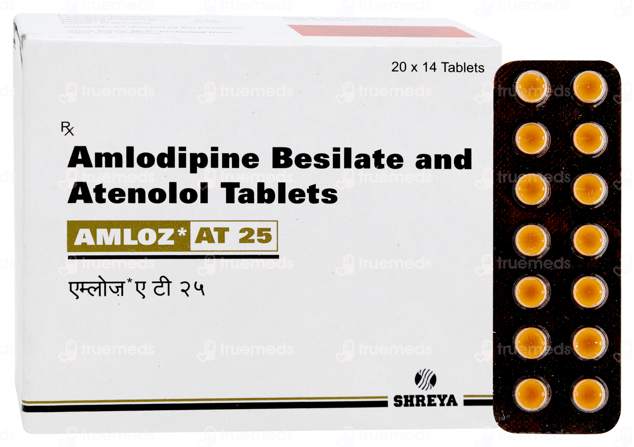 Amloz At 25 Tablet 14: Uses, Side Effects, Price & Substitutes