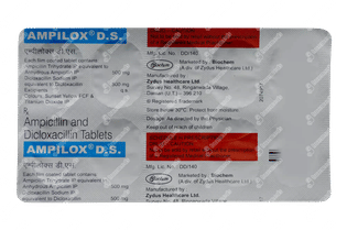 Ampilox Ds 500/500 MG | Order Ampilox Ds 500/500 MG Tablet Online at ...