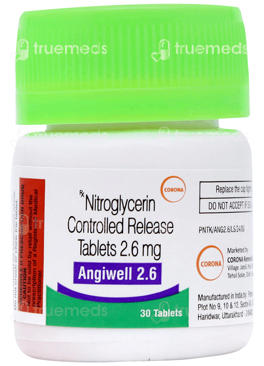 Angiwell 2.6 MG | Order Angiwell 2.6 MG Tablet Cr Online at Truemeds
