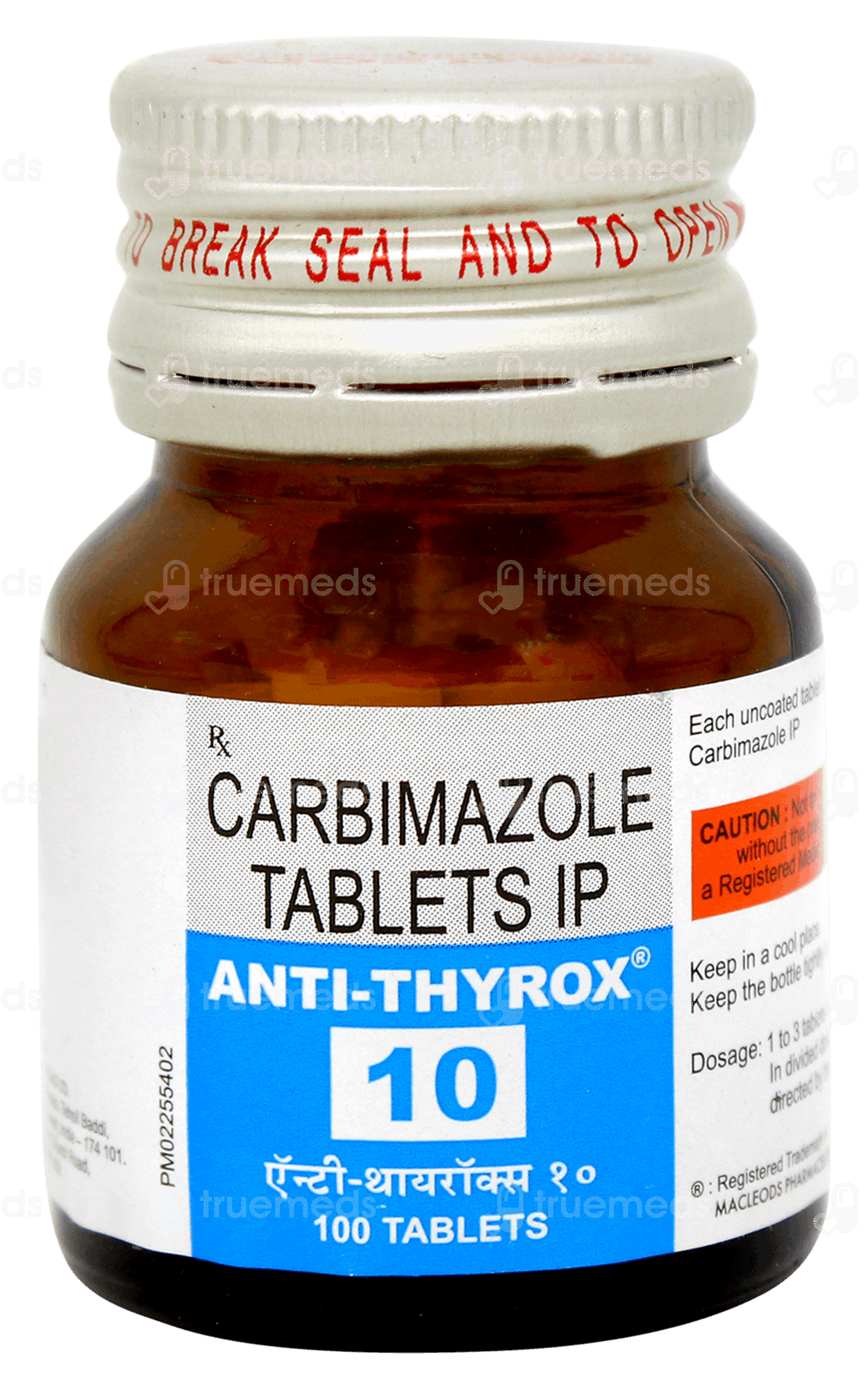 Anti Thyrox 10 MG 1 | Order Anti Thyrox 10 MG Tablet 1 Online at Truemeds