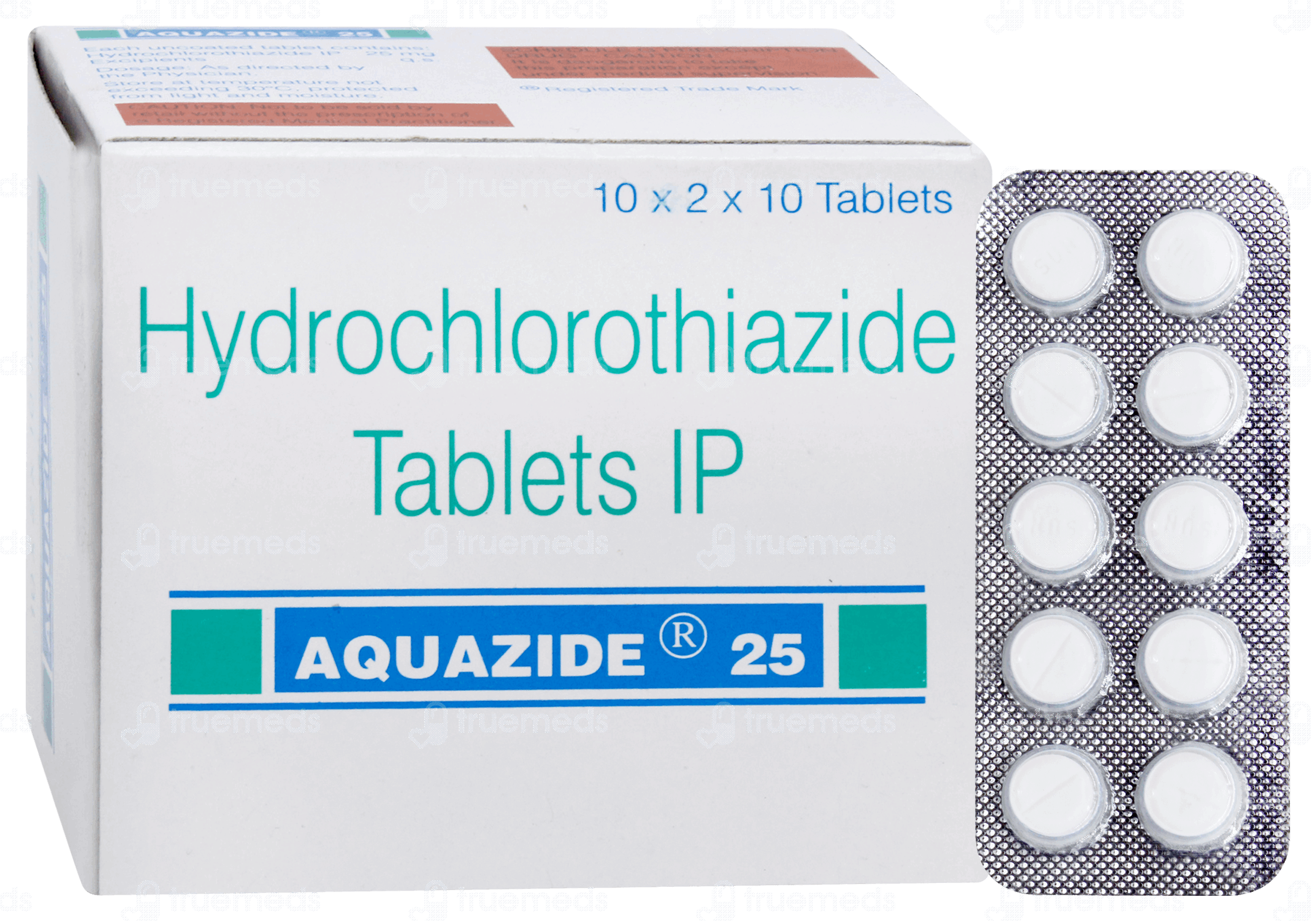Aquazide 25 MG | Order Aquazide 25 MG Tablet Online at Truemeds