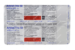 Arbitel Trio 10/50/40 MG Er | Order Arbitel Trio 10/50/40 MG Tablet Er ...