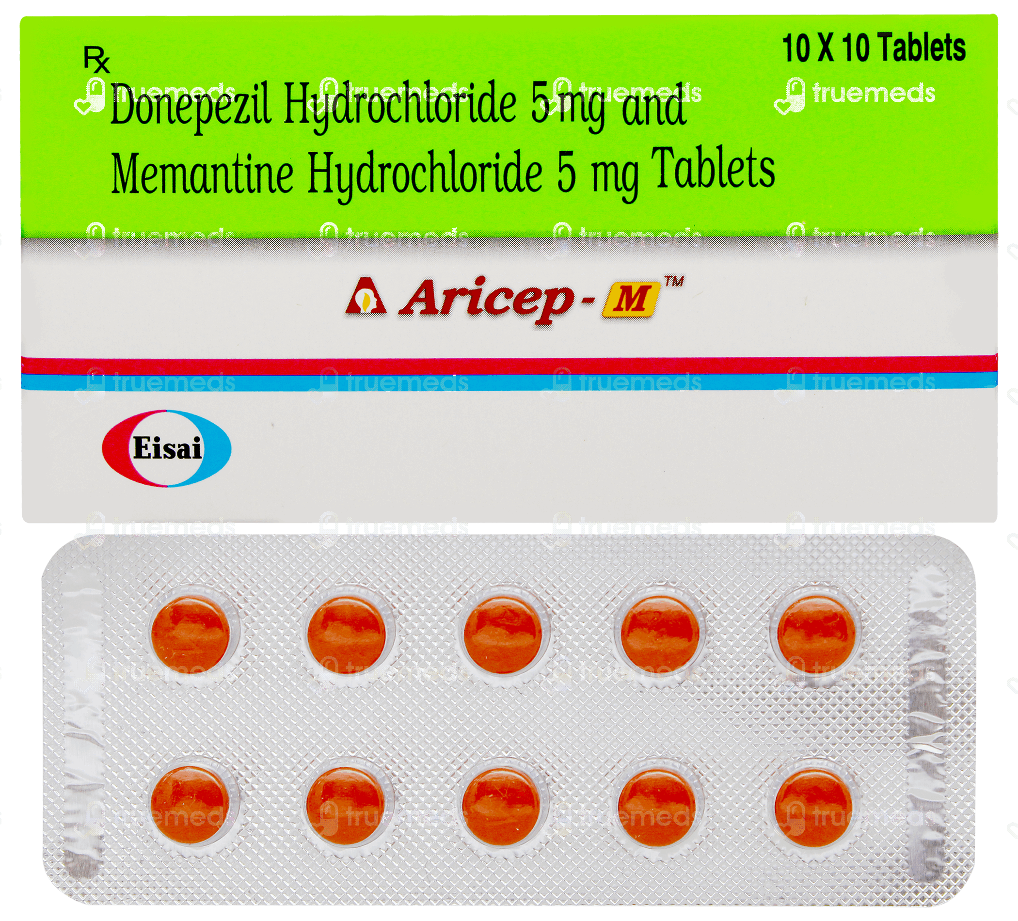 Aricep M 55 Mg Tablet 10 - Uses, Side Effects, Dosage, Price | Truemeds