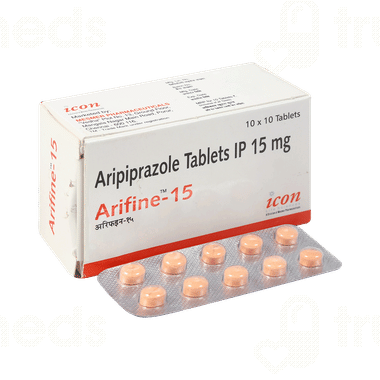 Arifine 15 Mg Tablet 10 - Uses, Side Effects, Dosage, Price | Truemeds