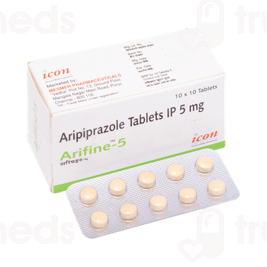 Arifine 5 Mg Tablet 10 - Uses, Side Effects, Dosage, Price | Truemeds
