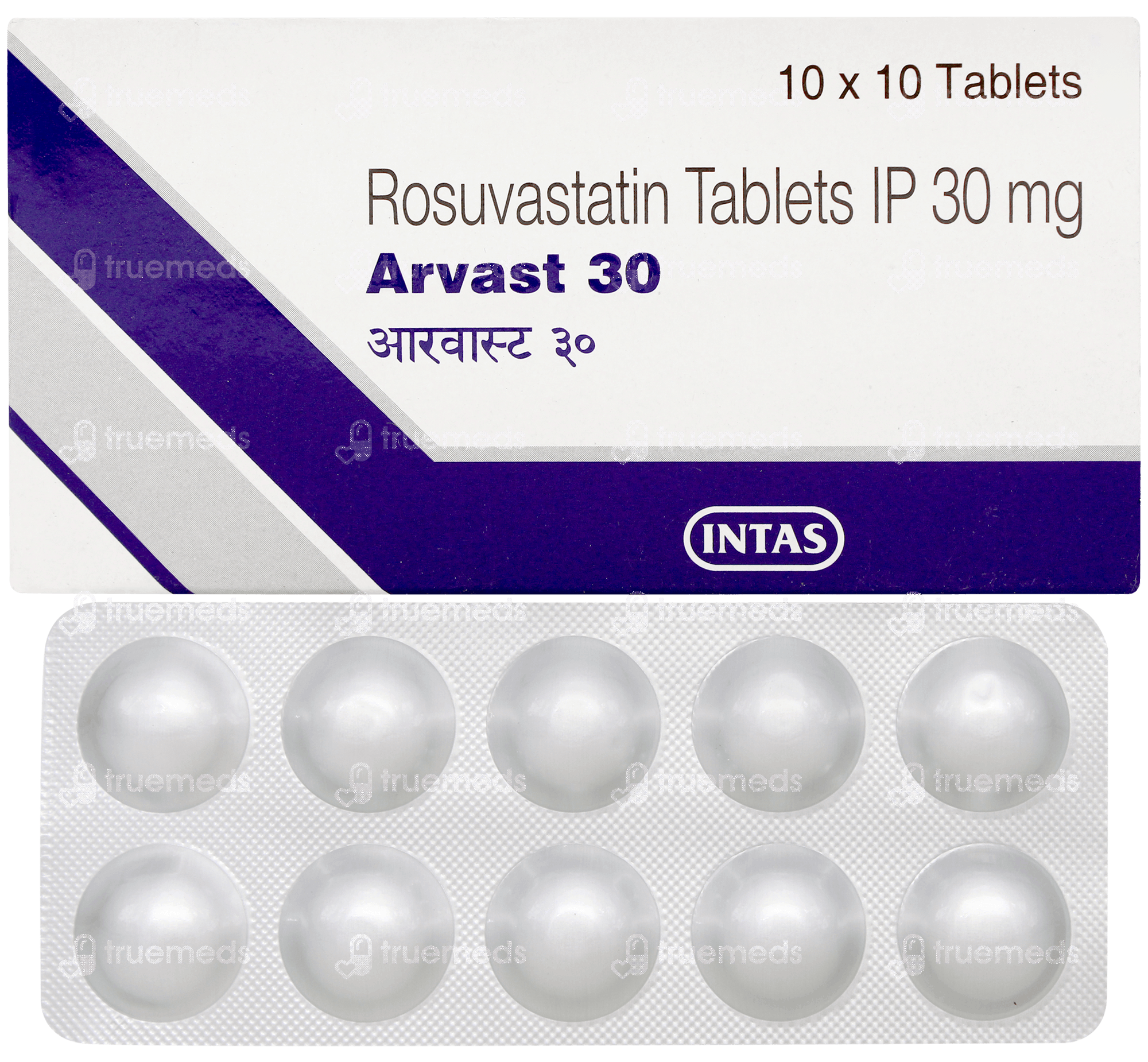Arvast 30 Tablet 10: Uses, Side Effects, Price & Substitutes