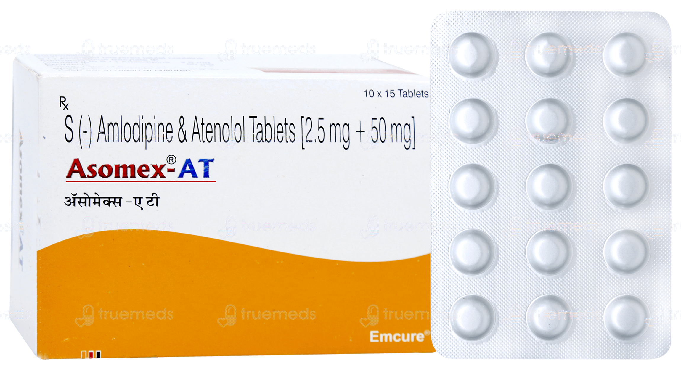Asomex At 50/2.5 MG | Order Asomex At 50/2.5 MG Tablet Online at Truemeds