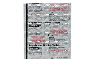 Aspisol 75/37.5 MG | Order Aspisol 75/37.5 MG Tablet Online at Truemeds