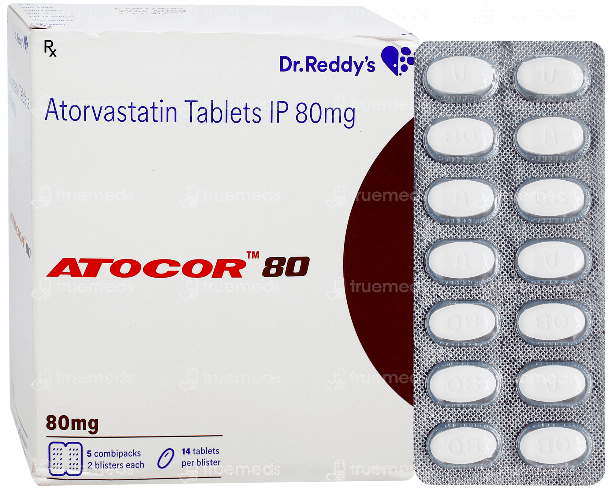 Atocor 80 Tablet 14: Uses, Side Effects, Price & Substitutes