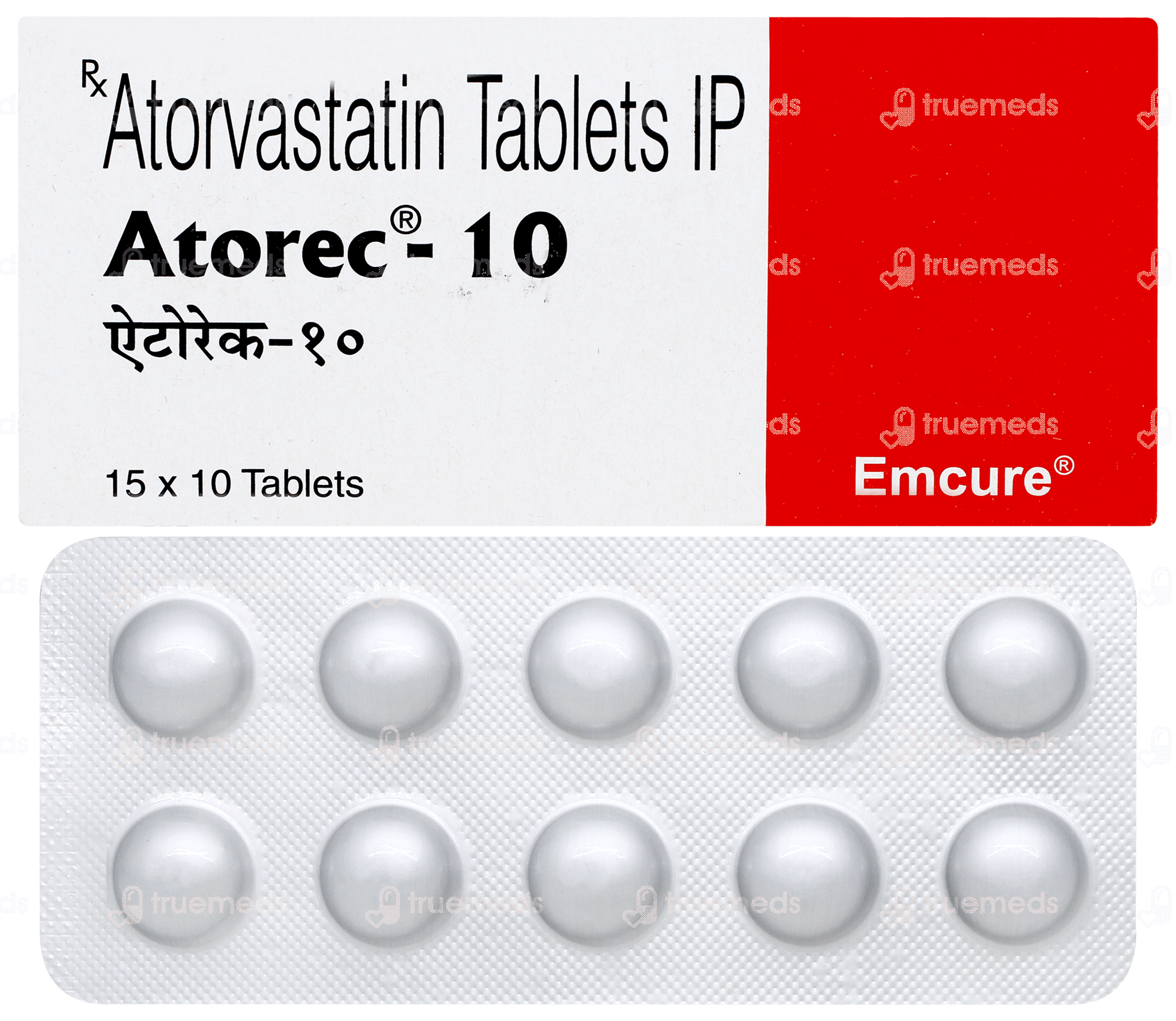 Atorec 10 Tablet: Uses, Side Effects, Price & Substitutes