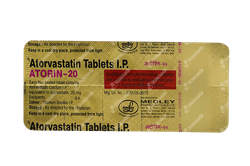 Atorin 20 MG | Order Atorin 20 MG Tablet Online at Truemeds